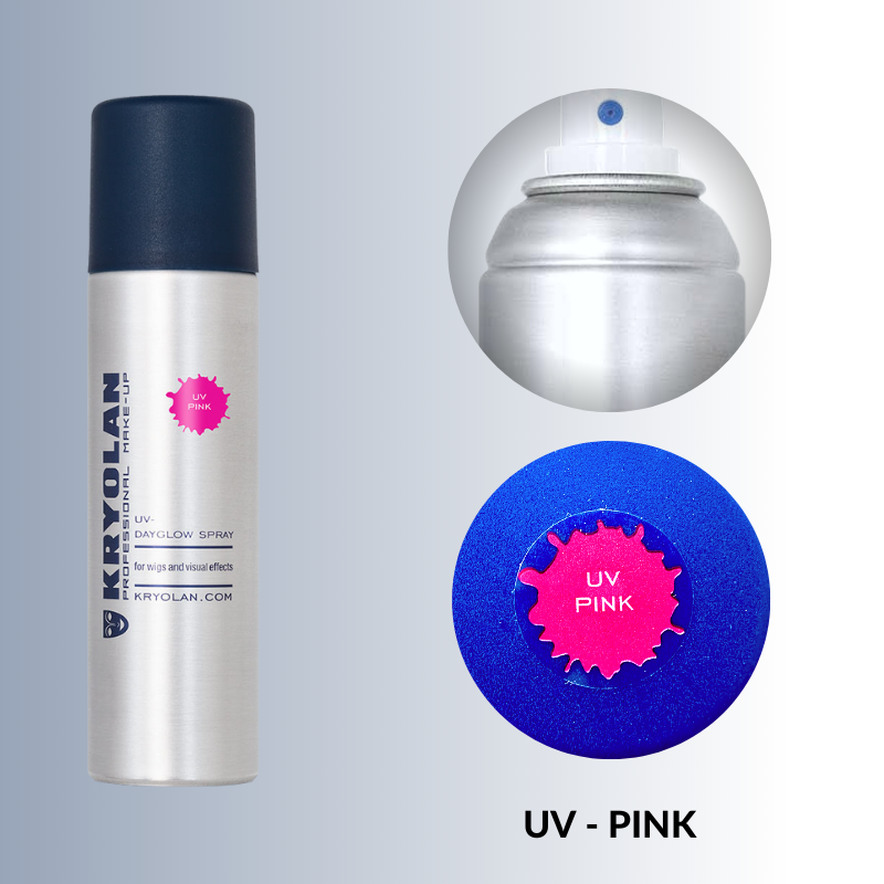 Spray con Color UV para Cabello y Peluca - UV Dayglow Spray 150 ml.